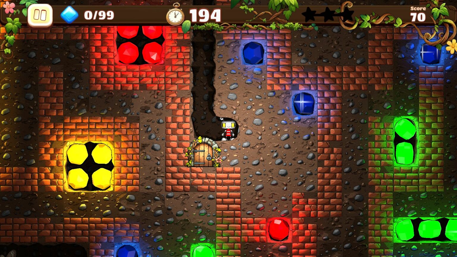 BOULDER DASH - 40th Anniversary Official game webpage