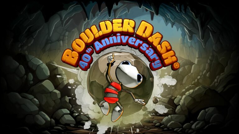 BOULDER DASH - 40th Anniversary Official game webpage