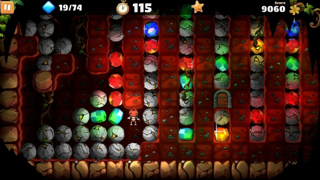 BOULDER DASH - 40th Anniversary Official game webpage