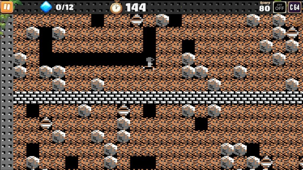 BOULDER DASH - 40th Anniversary Official game webpage